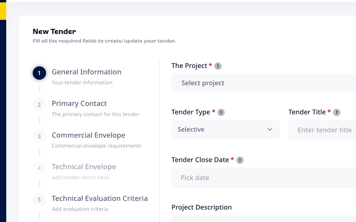 eTendering Software for Construction | Fortender