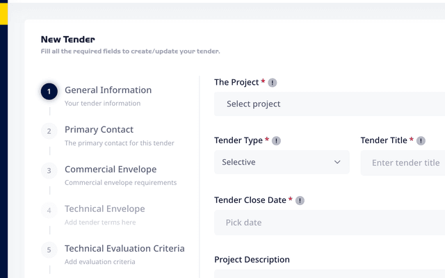 eTendering Software for Construction | Fortender