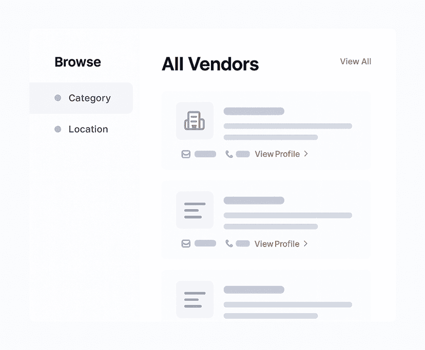 Vendor Directory | Fortender Procurement Platform